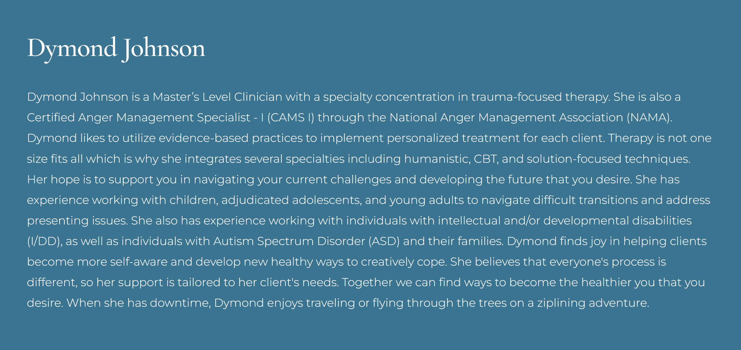 Clinicians - Open Minds Psychological