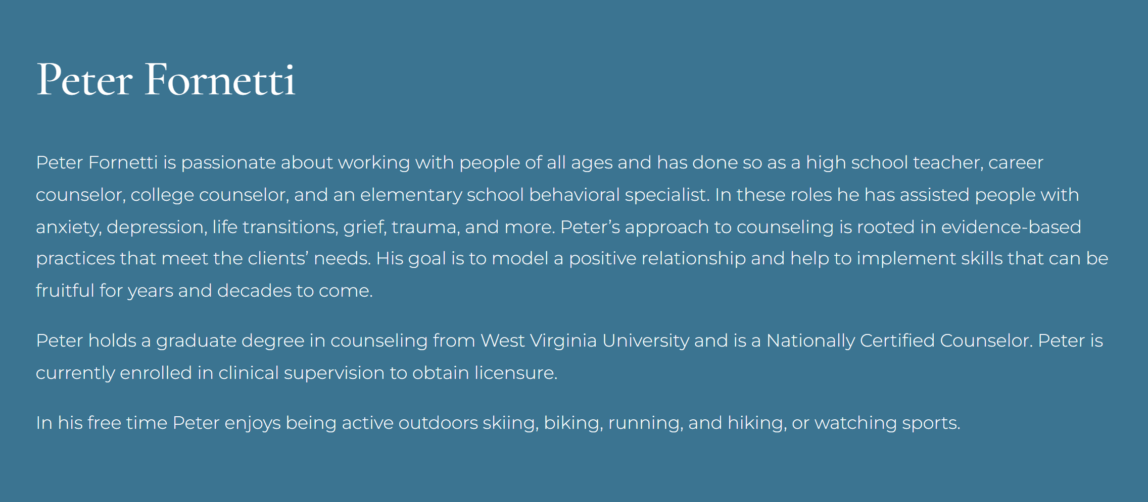 Clinicians - Open Minds Psychological